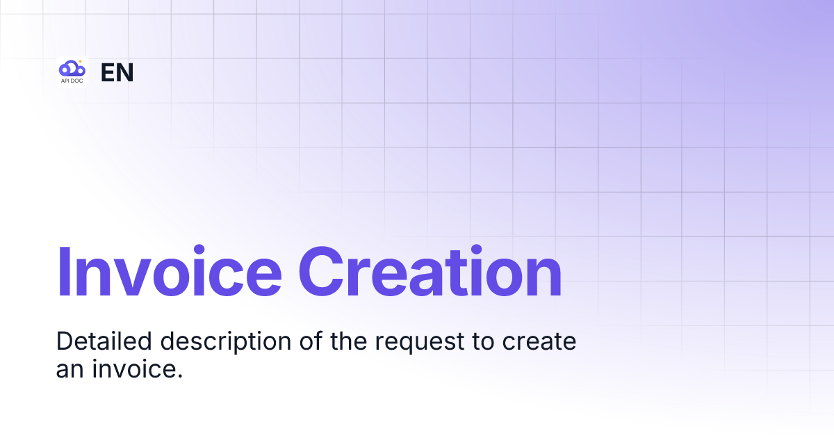 Invoice Creation | EN